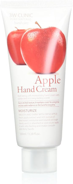 [3W CLINIC] Moisturizing Apple Hand Cream 100ml – Ikshana Beauty